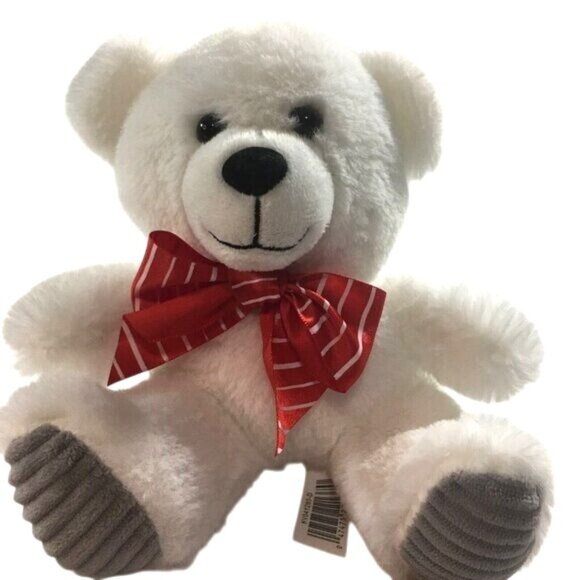 Dan Dee | Toys | Dan Dee Plush Bear Collectors 29 Item White Red Bow ...
